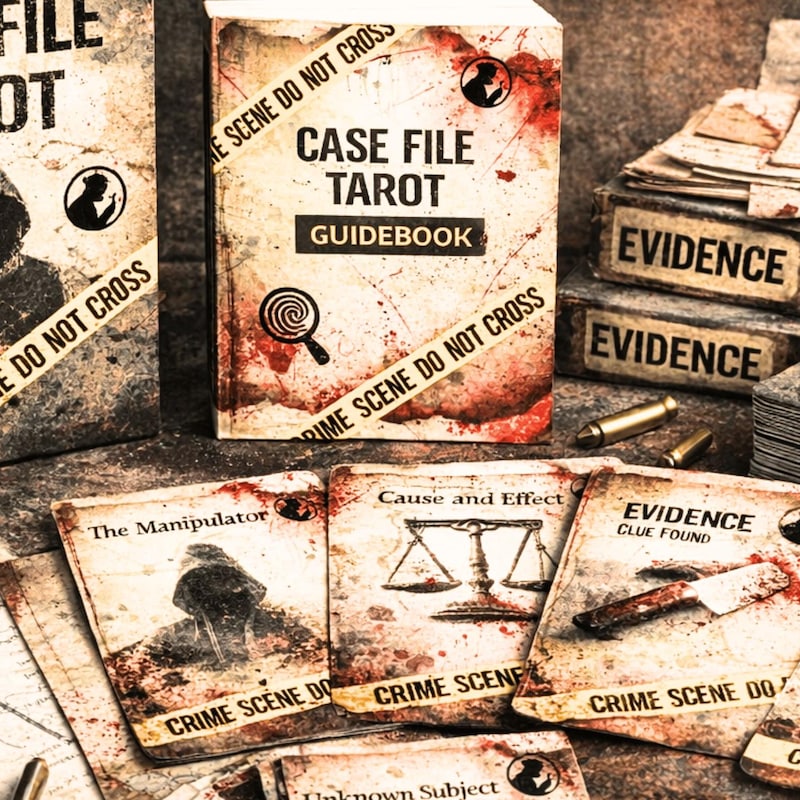 Detective Tarot Deck - Etsy