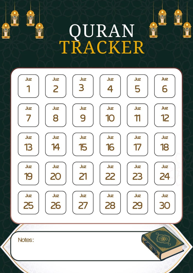 Ramadan Planner | Islamic Monthly Organizer & Prayer Journal - Etsy