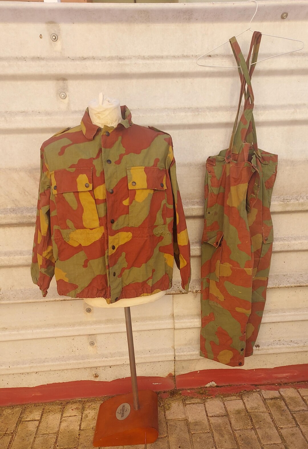 Rare Italian M1929 Telo Mimetico Uniform - Folgore / San Marco - Etsy