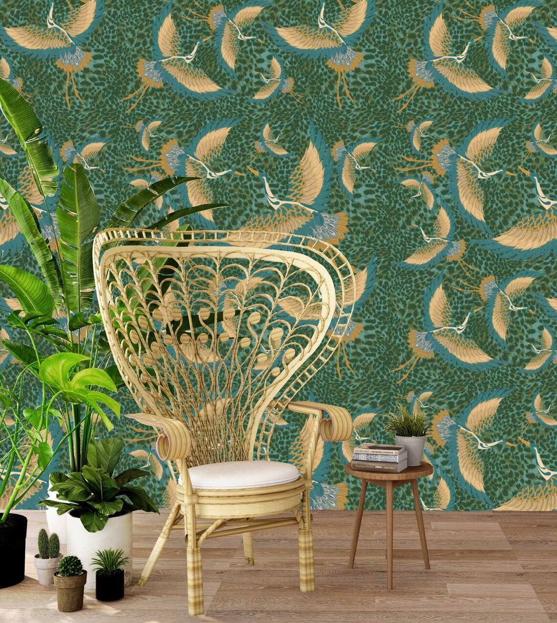 Pachamama Apple Wallpaper, Wall Decor, Dark Decor, Luxury Wallpaper ...