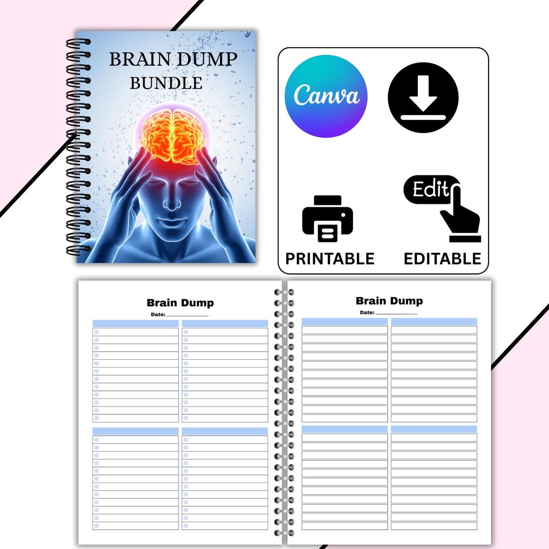 Brain Dump Bundle - Etsy