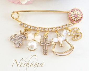 Cross brooch pin | Etsy