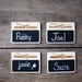 Custom Logo Name Tags Chalkboard Name Tags 20 Custom Work | Etsy