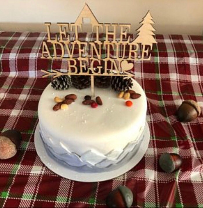 Let the Adventure Begin Cake Topper You Are My Greatest | Etsy