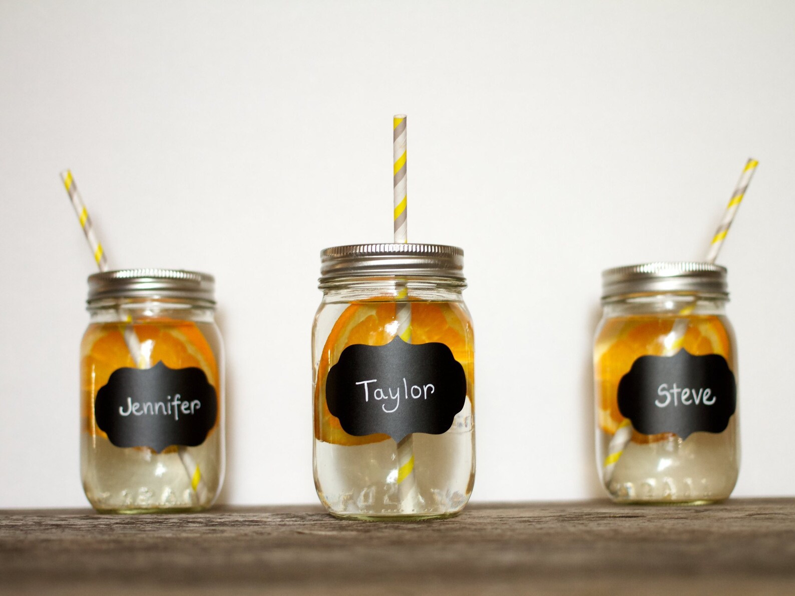 Chalkboard Labels Bubble Frame Vinyl Chalk Labels Pantry | Etsy