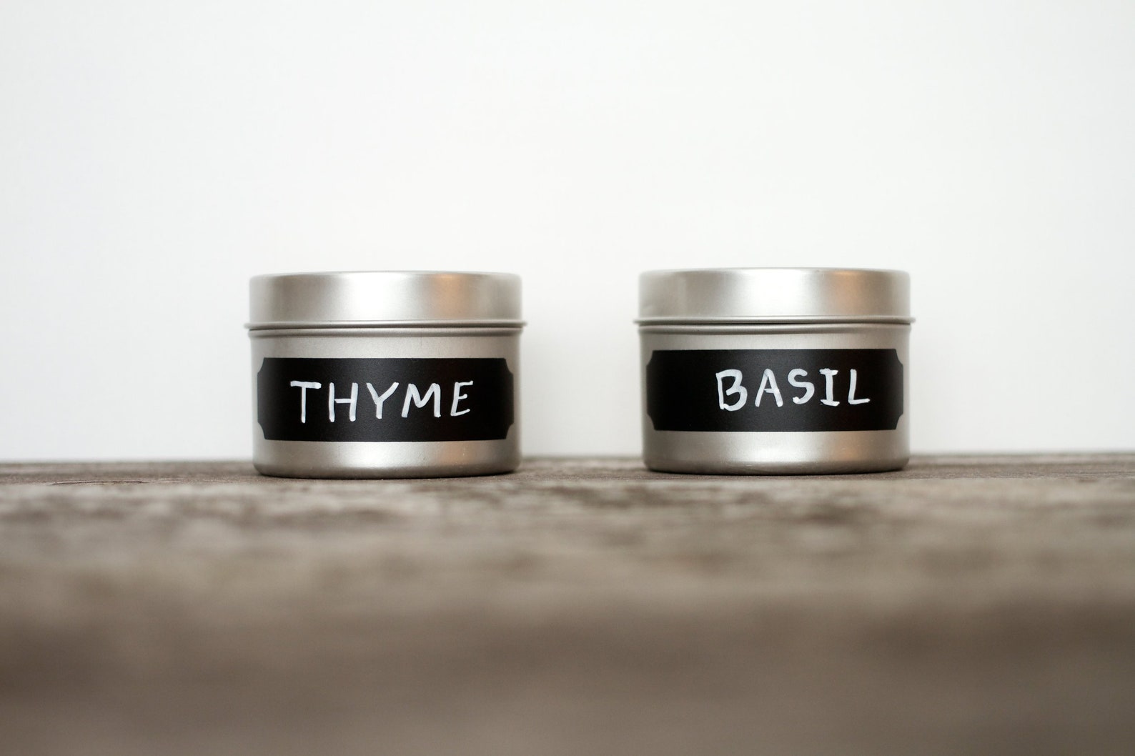 Spice Labels Spices Cabinet Tin Jar Labels Spice Rack Label - Etsy