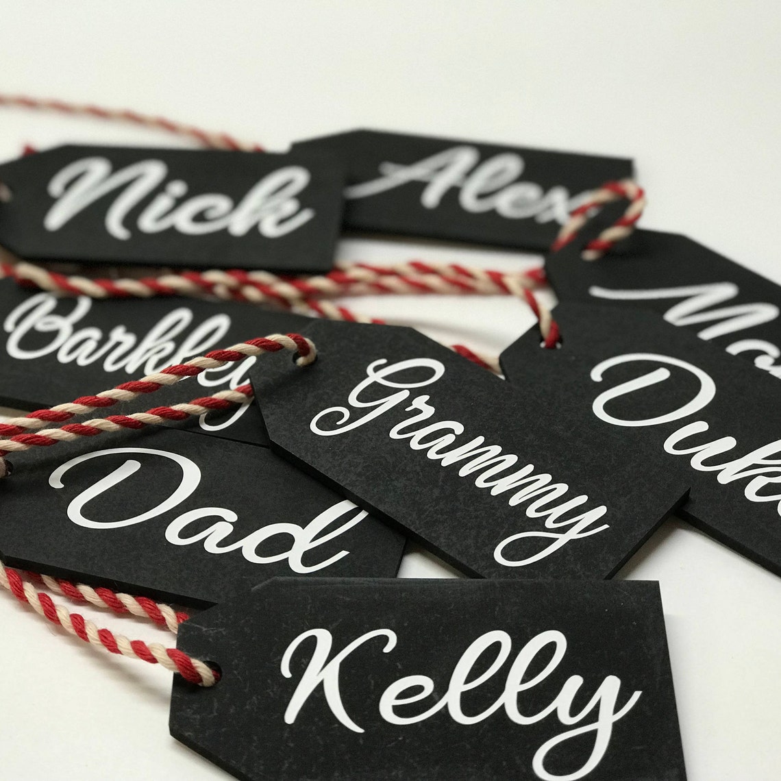 Stocking Tag Personalized Christmas Stocking Name Tag - Etsy