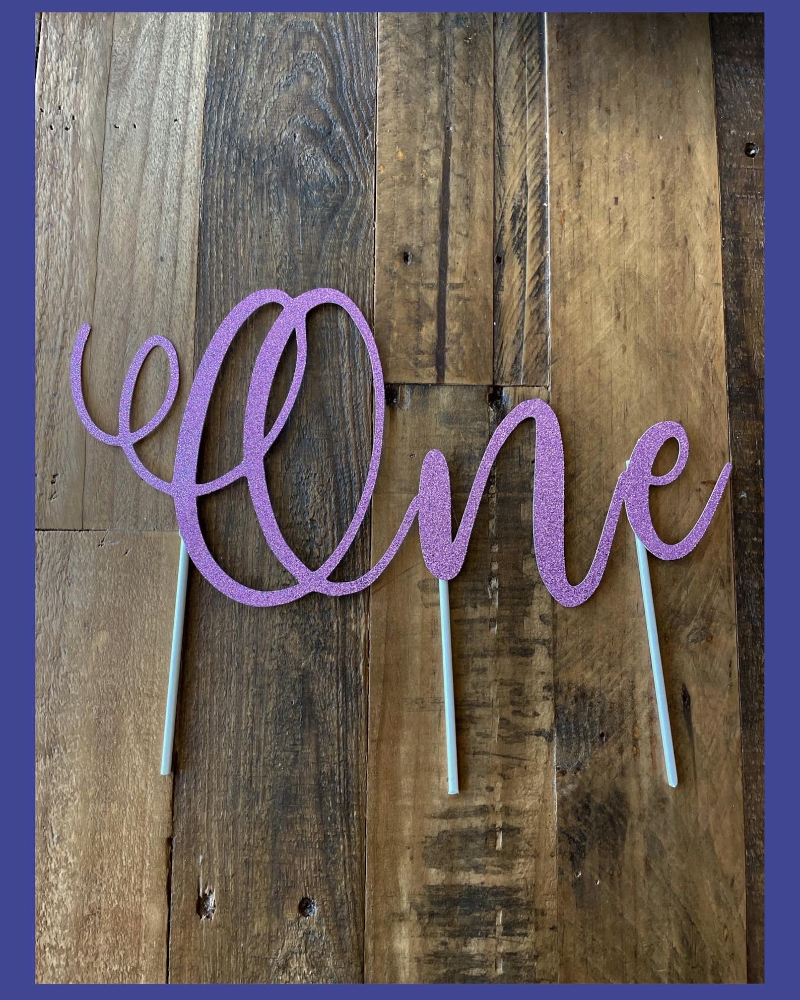 First Birthday “one” Cake Topper - Etsy