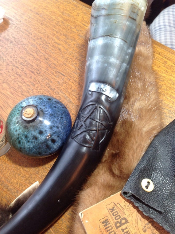 ORDER YOURS TODAY Wiccan / Pagan Ceremonial Drinking Horn | Etsy