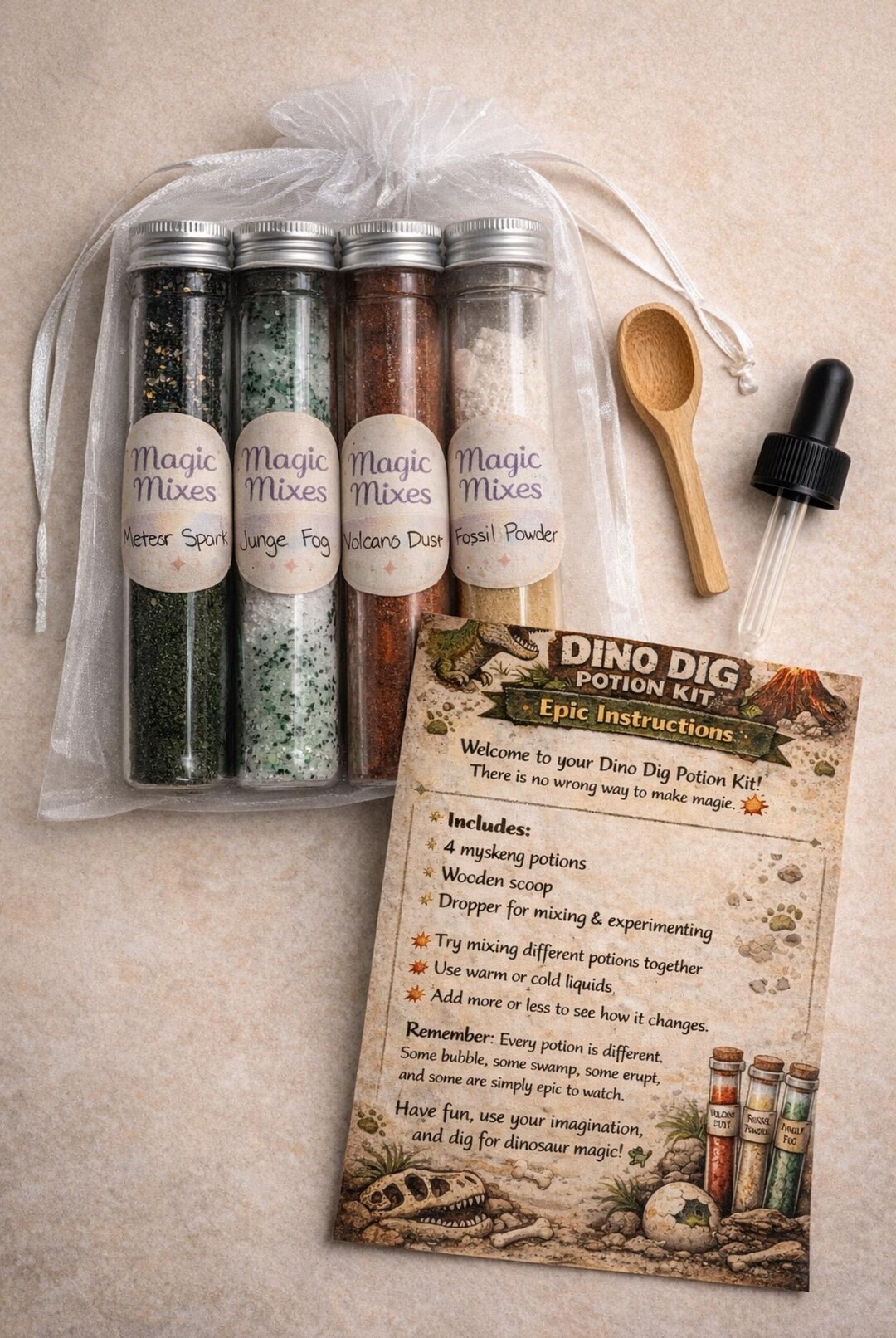 Dino Dig Potion Kit - Etsy