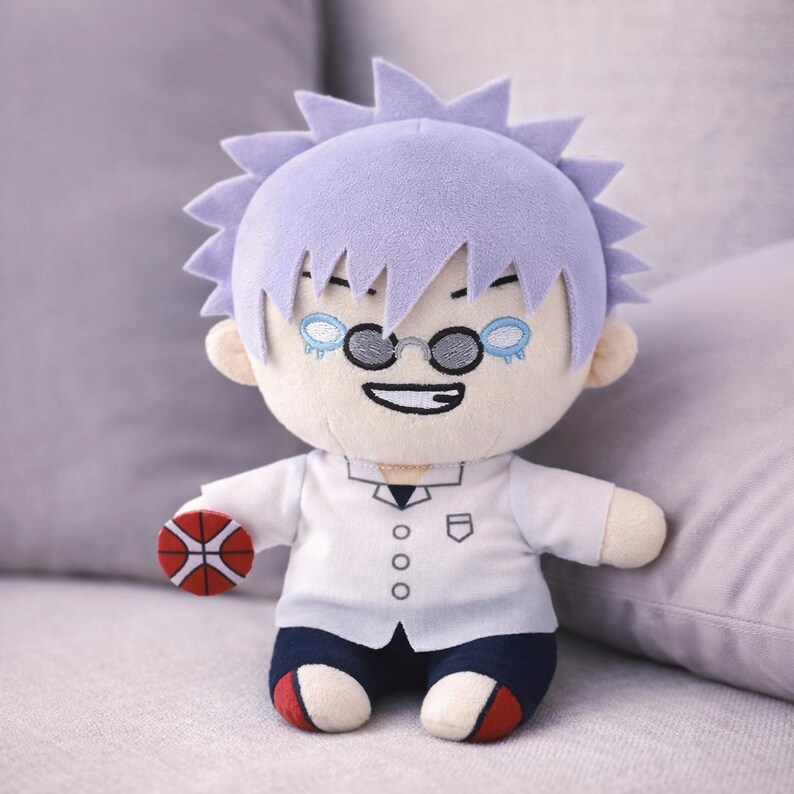Gojo Inspired Plushie Set, Jujutsu Kaisen Anime Plush Collectible Dolls ...
