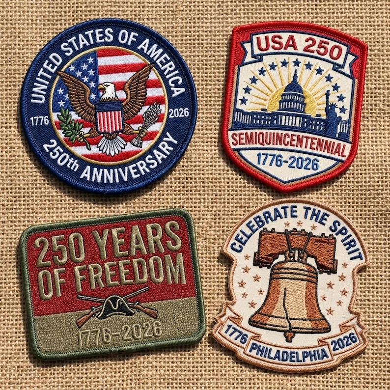 USA American Flag Embroidered Patch – Iron-on Jacket, Hat & Backpack - Etsy