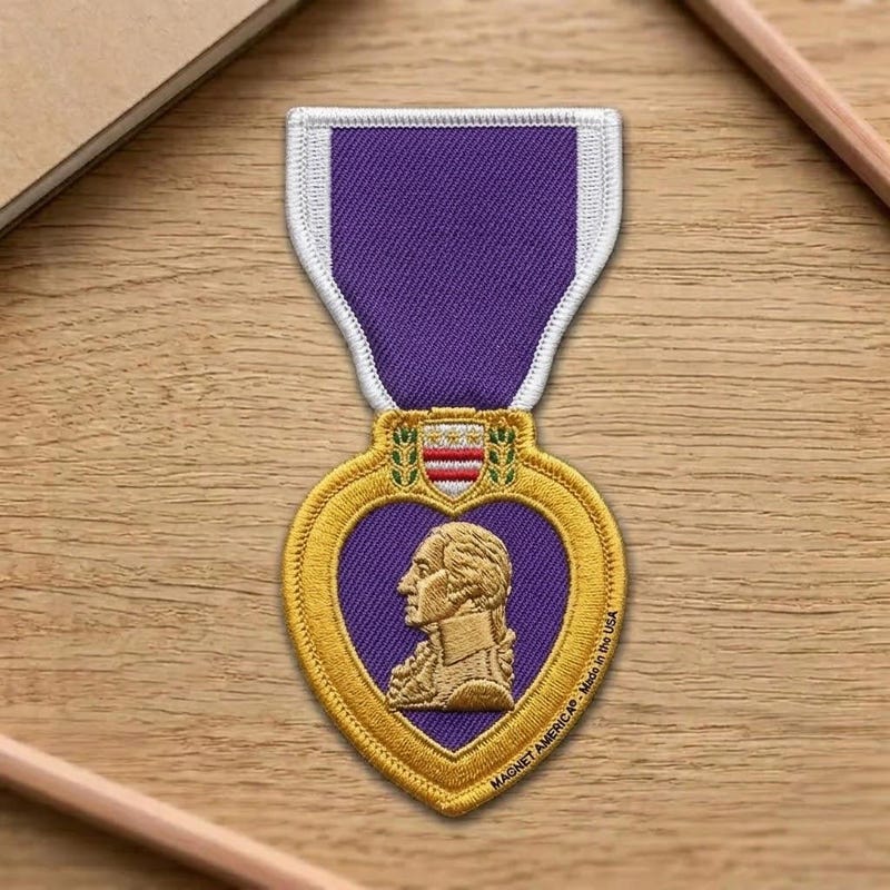 Purple Heart Backpack - Etsy