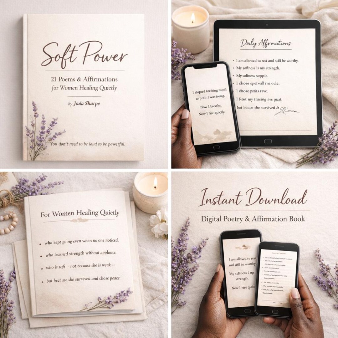 Soft Power | Healing Poetry & Affirmations for Women | - Etsy