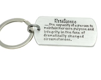 Quote Key Chain - Etsy