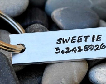 Pi Key Chain Set 3.1415926 Pi Day Sweetie Pie Keychain | Etsy