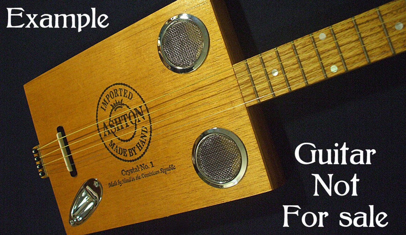 How to Make Rustic Homemade Guitars 3 / 4 String Cigar Box Guitars DVD ...
