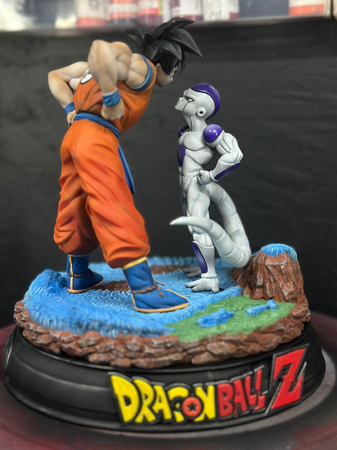 Anime Saiyan Hero Resin Statue | 1/6-1/12 Scale, Hand-painted Fan Art ...