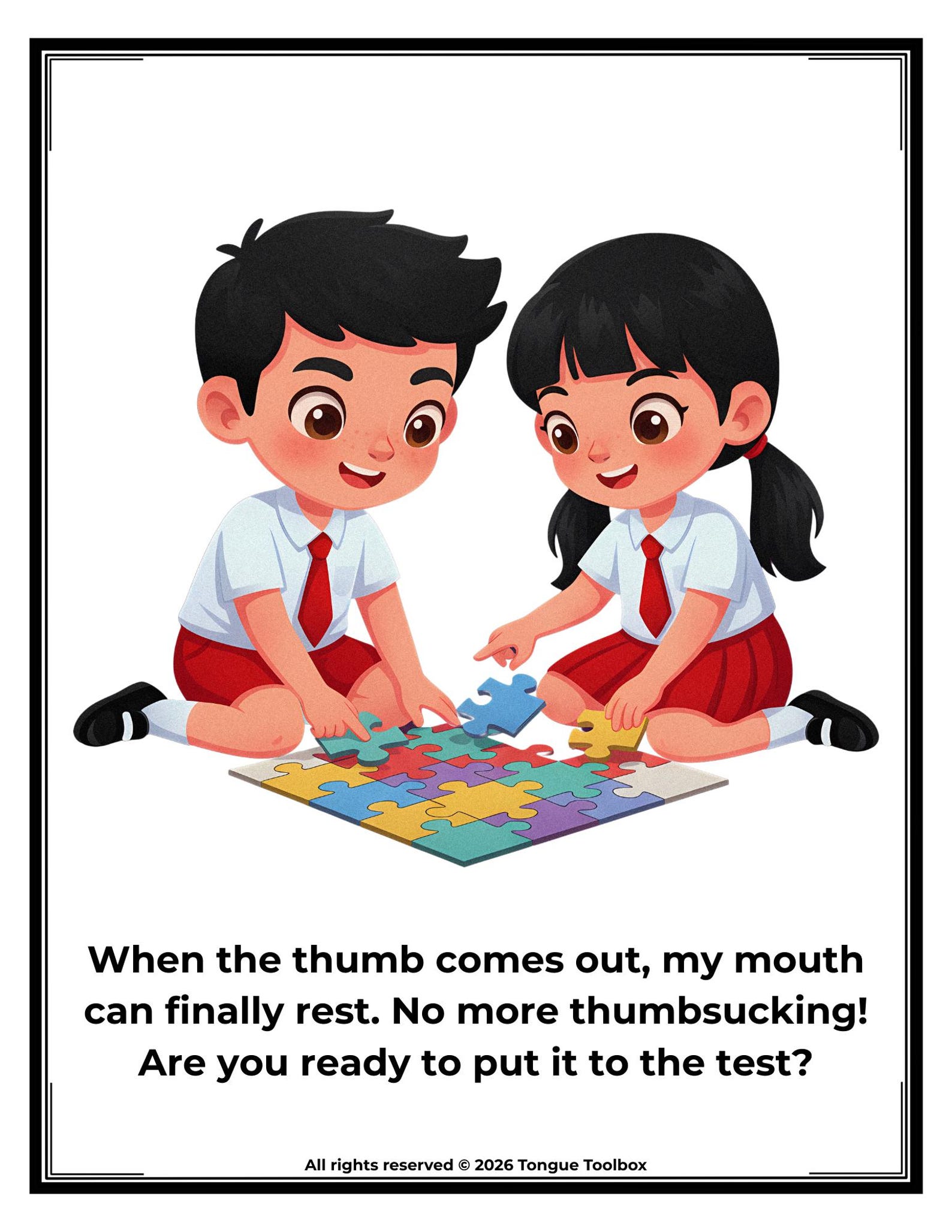 Thumb Sucking Social Story – Gentle Stop, Toddler to Elementary (PDF ...