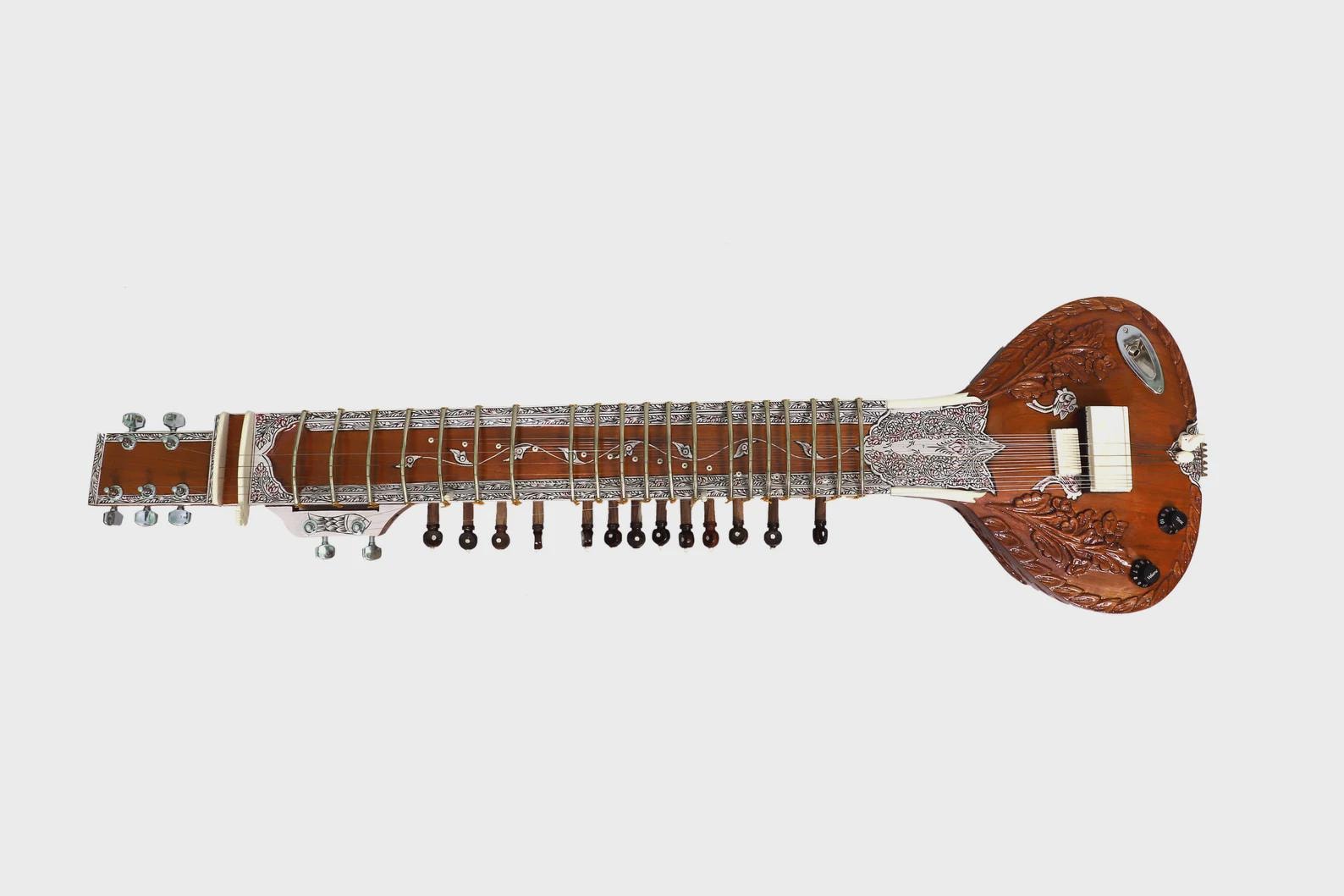 Ravi Shankar Style Sitar, Tun Wood, Gig Bag - Etsy