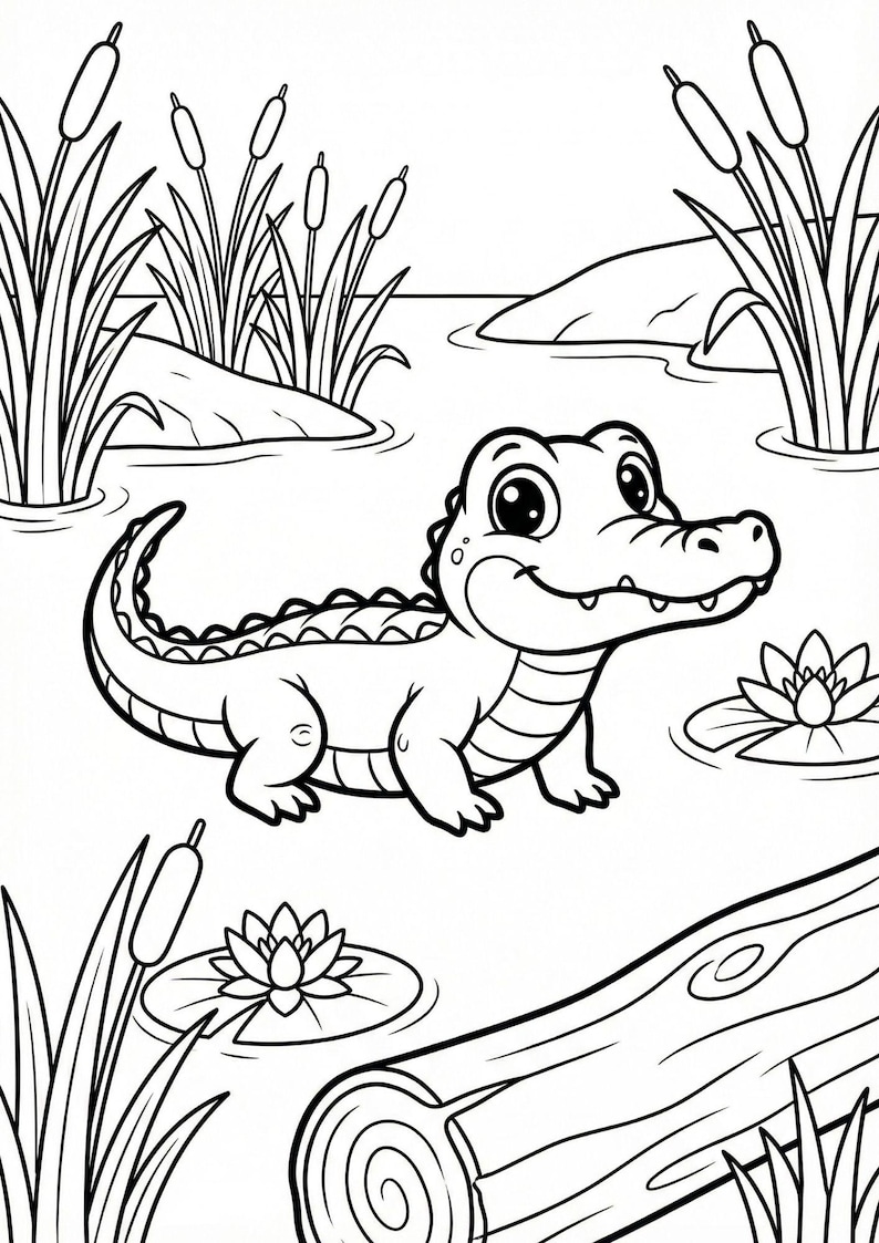 Alphabet Animals Coloring Pages A-Z | Printable Kids Activity (digital ...