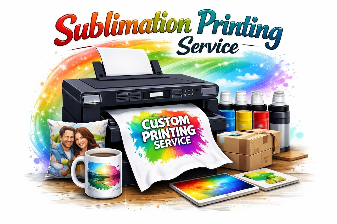 Custom Sublimation Prints – A4 & A3 Ready to Press Transfers - Etsy