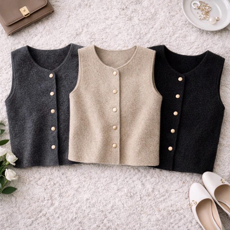 Womens Korean Vest - Etsy