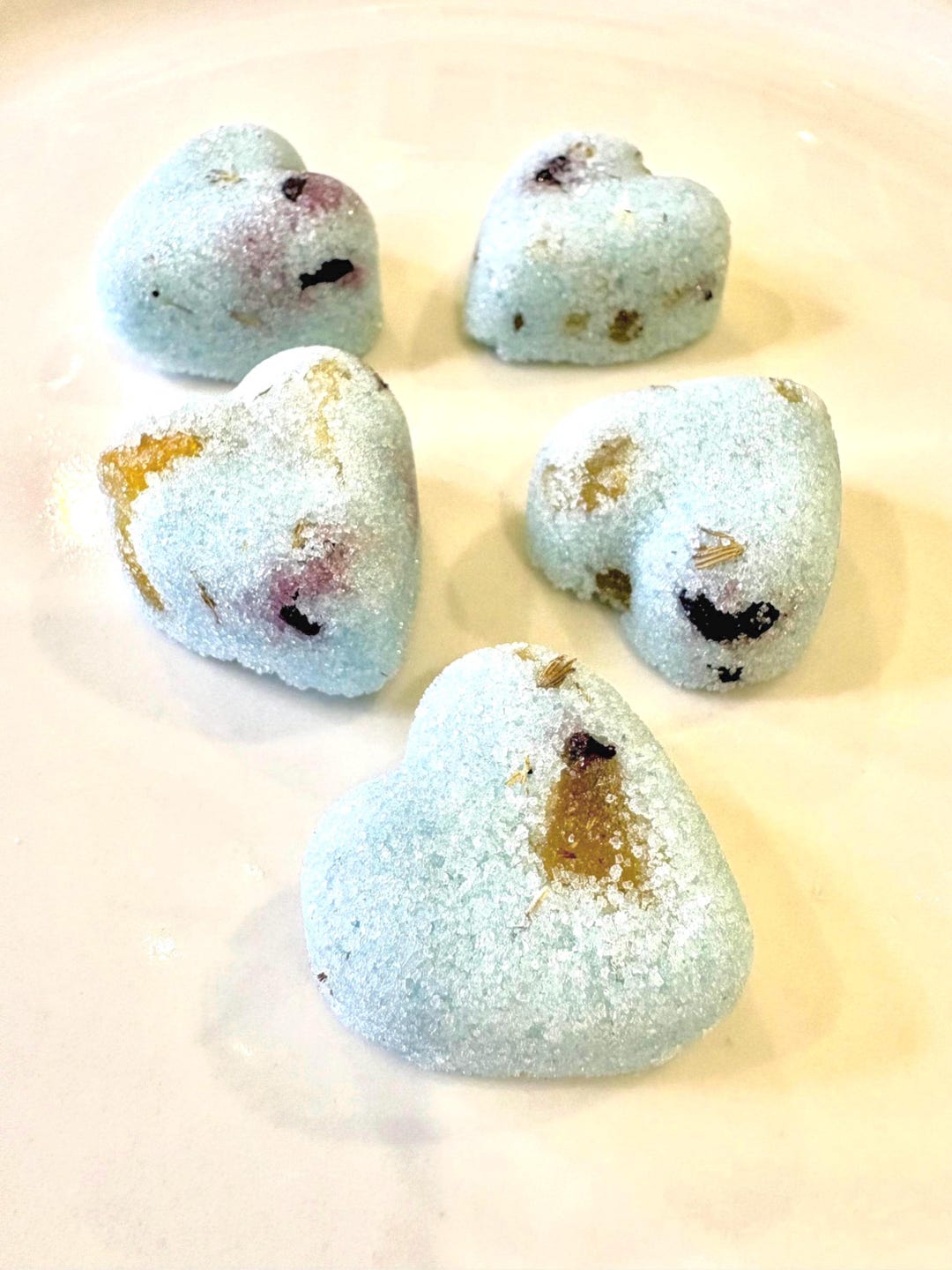 Blueberry Sugar Gems for Tea, Champagne or Cocktails - (blueberry ...