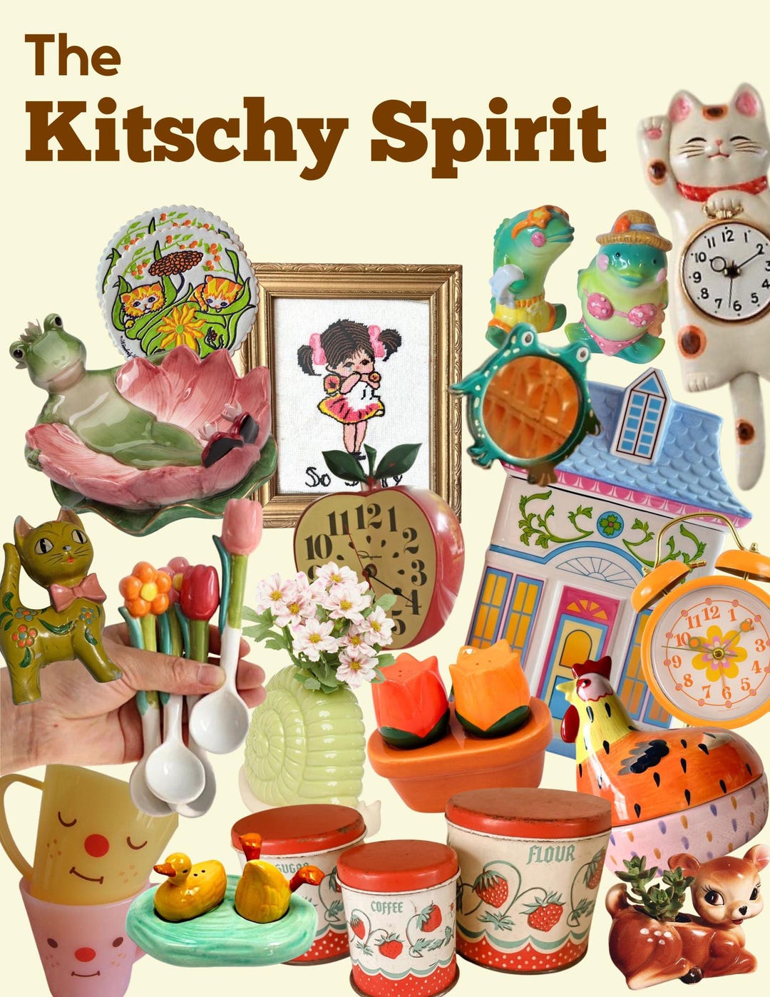 The Kitschy Spirit Thrift Gift Box – Playful Vintage Decor, Quirky ...