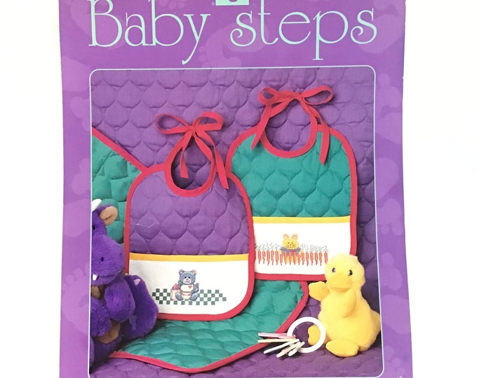 Designs for the Needle Baby Steps. Bibs Set Kit 9104 - Etsy