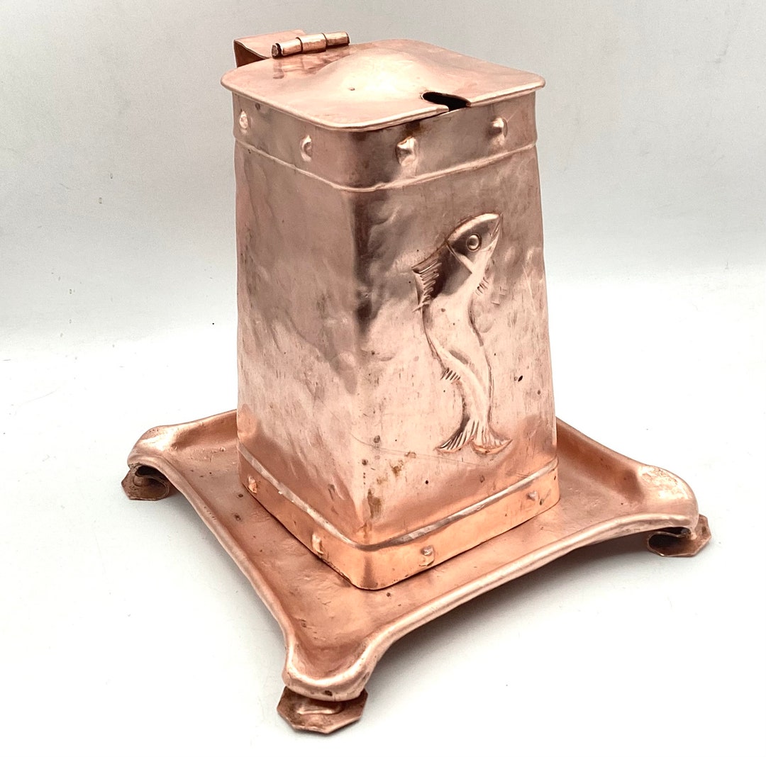Antique Copper CAPECOD Fire Starter Set. - Etsy