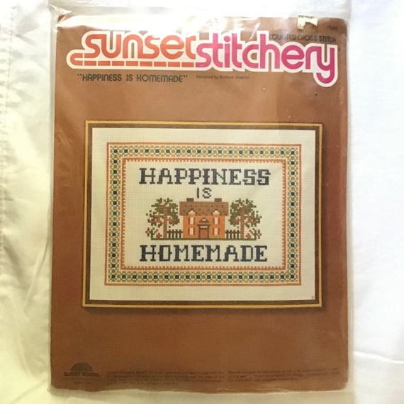 Sunset Stitchery kit contado kit de punto de cruz 2663 la | Etsy