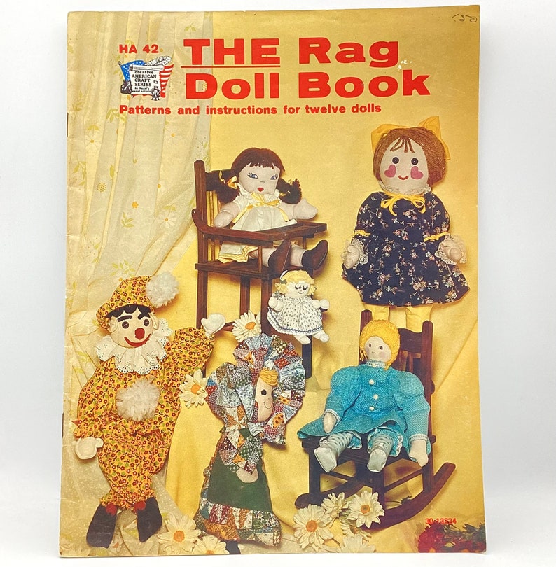 The Rag Doll Book' Creative American Craft Series HA 42 - Etsy