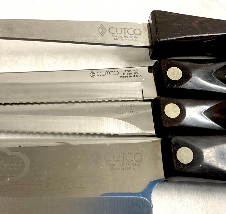 Lot: 5 Piece Cutco Knives and Utensils - Etsy
