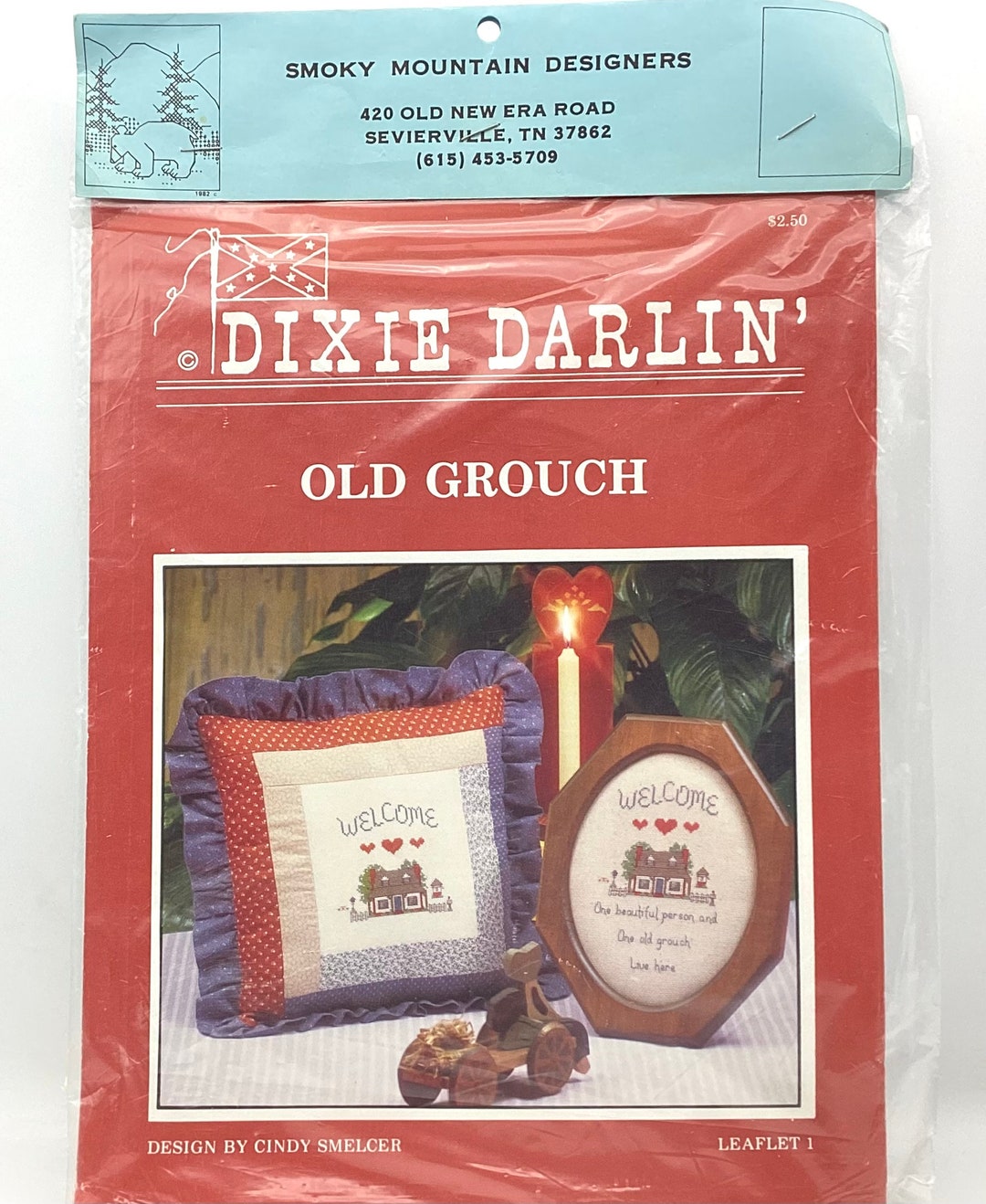 Dixie Darlin' Smoky Mountain Designs Kit #1 "old Grouch" - Etsy