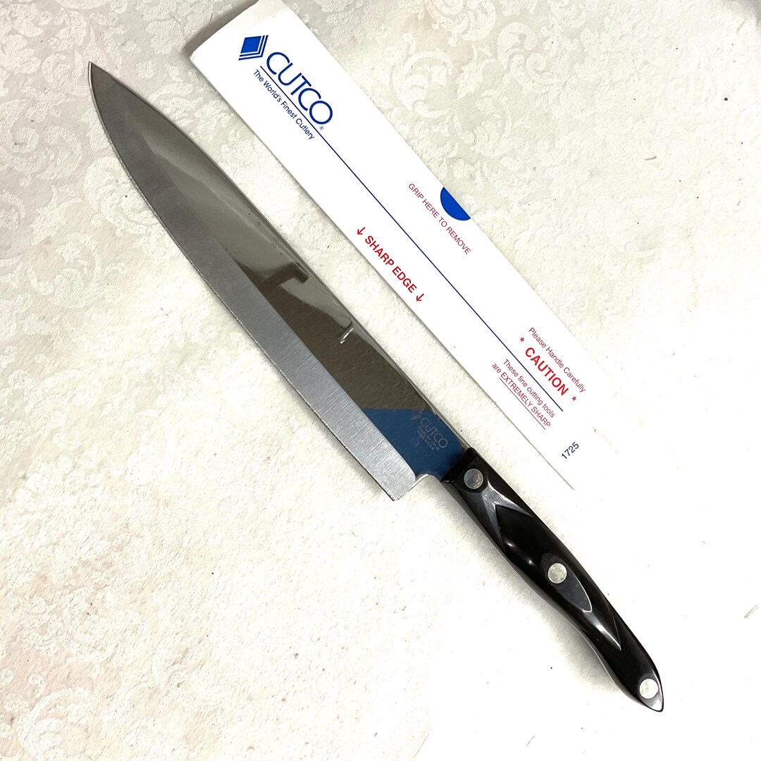 Cutco Chef Knife #1725 Dark Handle - Etsy