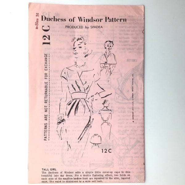 Spadea Patterns - Etsy