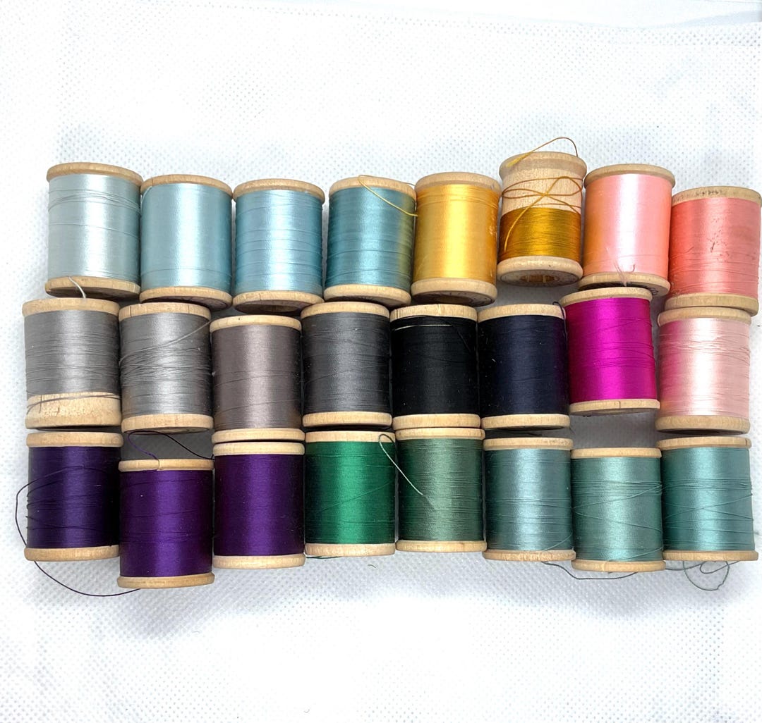 Belding Corticelli Silk Thread 24 Spools 50yd. Each. Vintage - Etsy