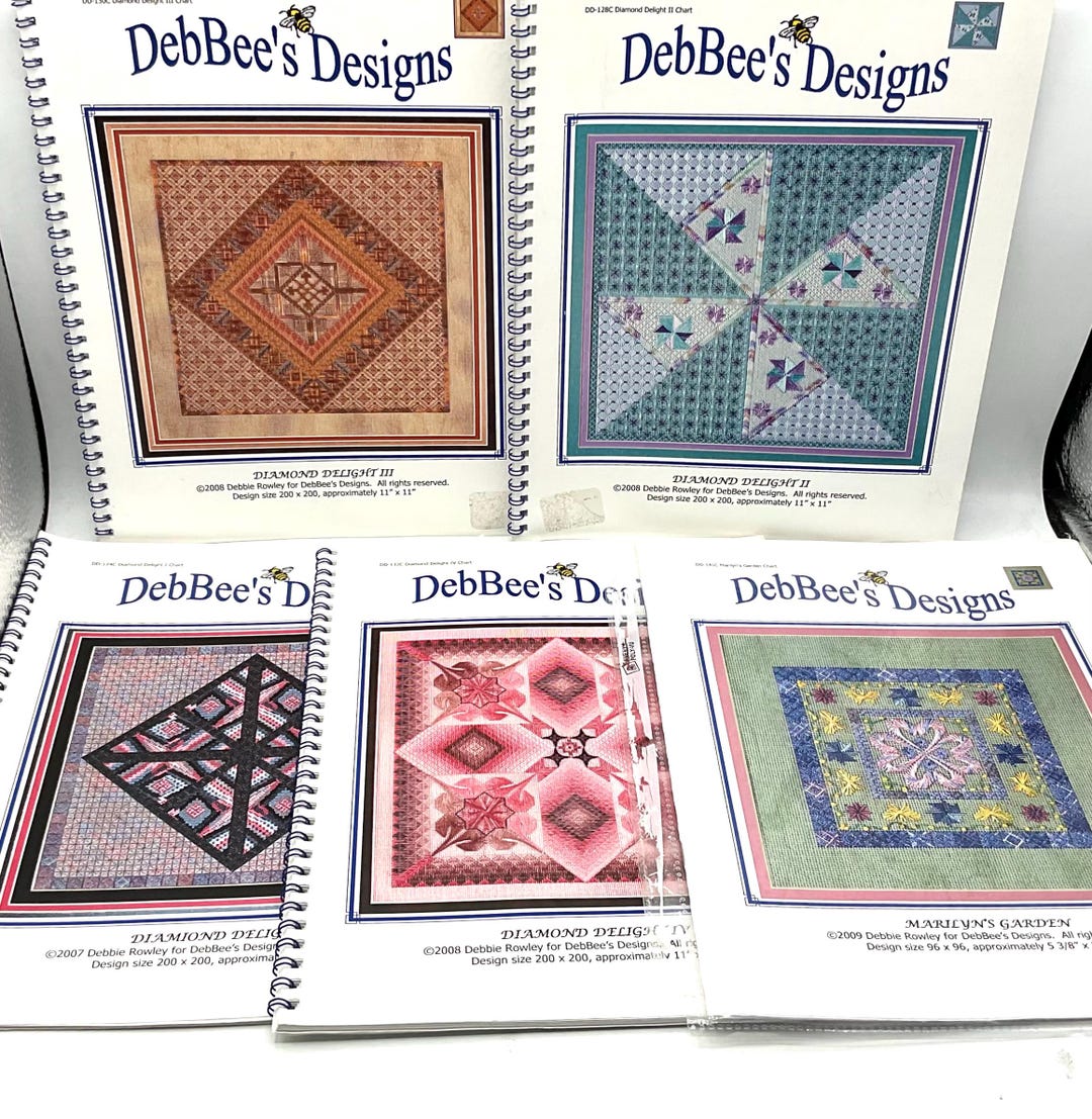 Debbee's Designs 5 Patterns W/instructions - Etsy
