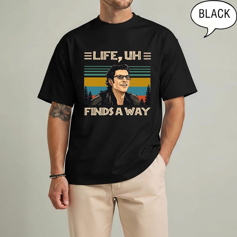 Life Uh Finds a Way - Etsy