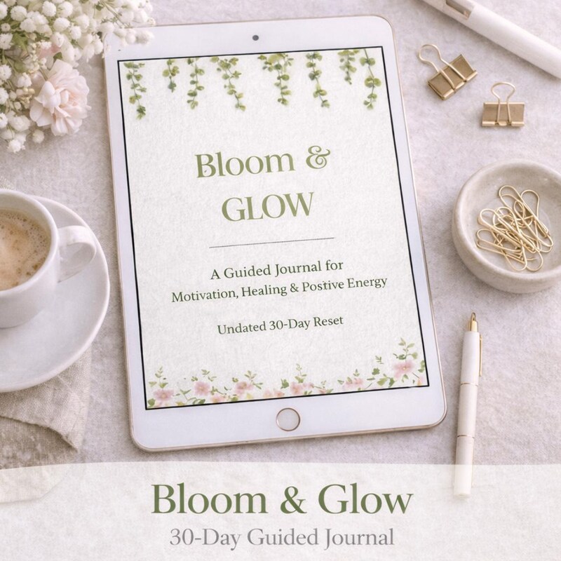 Self Guided Bloom Journal - Etsy