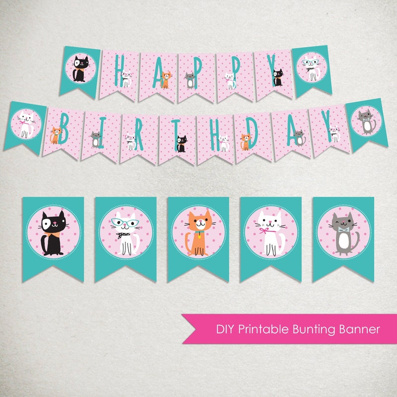 Cat Banner - Etsy