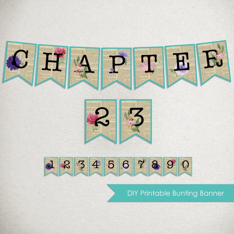 Birthday banner chapter 30 - Etsy.de