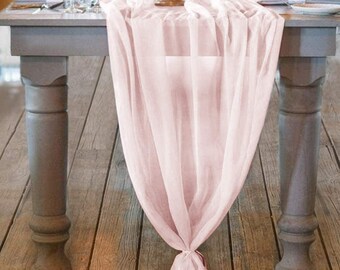 Pink Table Runner | Etsy