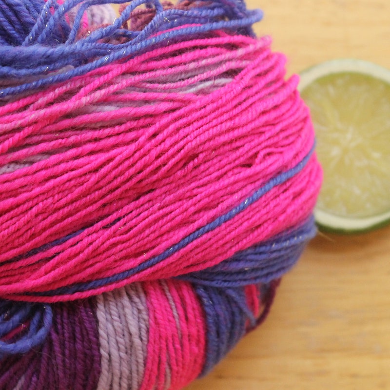 Hot Pink Yarn - Etsy