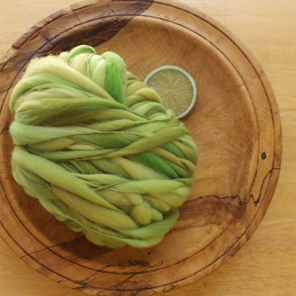 Lime Green Chunky Yarn - Etsy