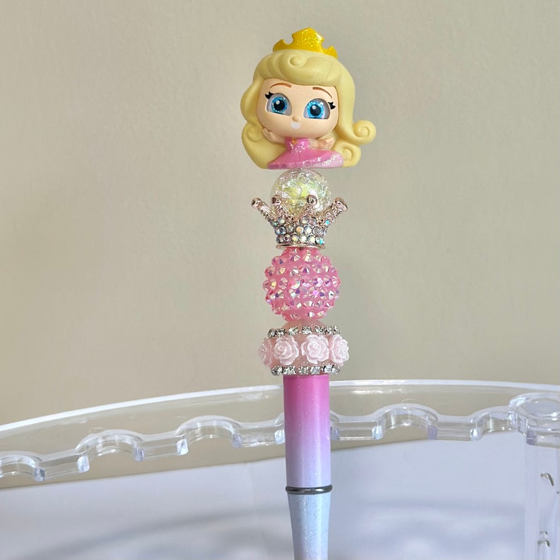 Princess Ballerina Beaded Pen: - Etsy