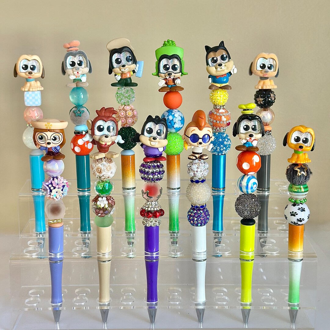 Goofy & Pluto Beaded Character Pen: Collectible Special Edition - Etsy
