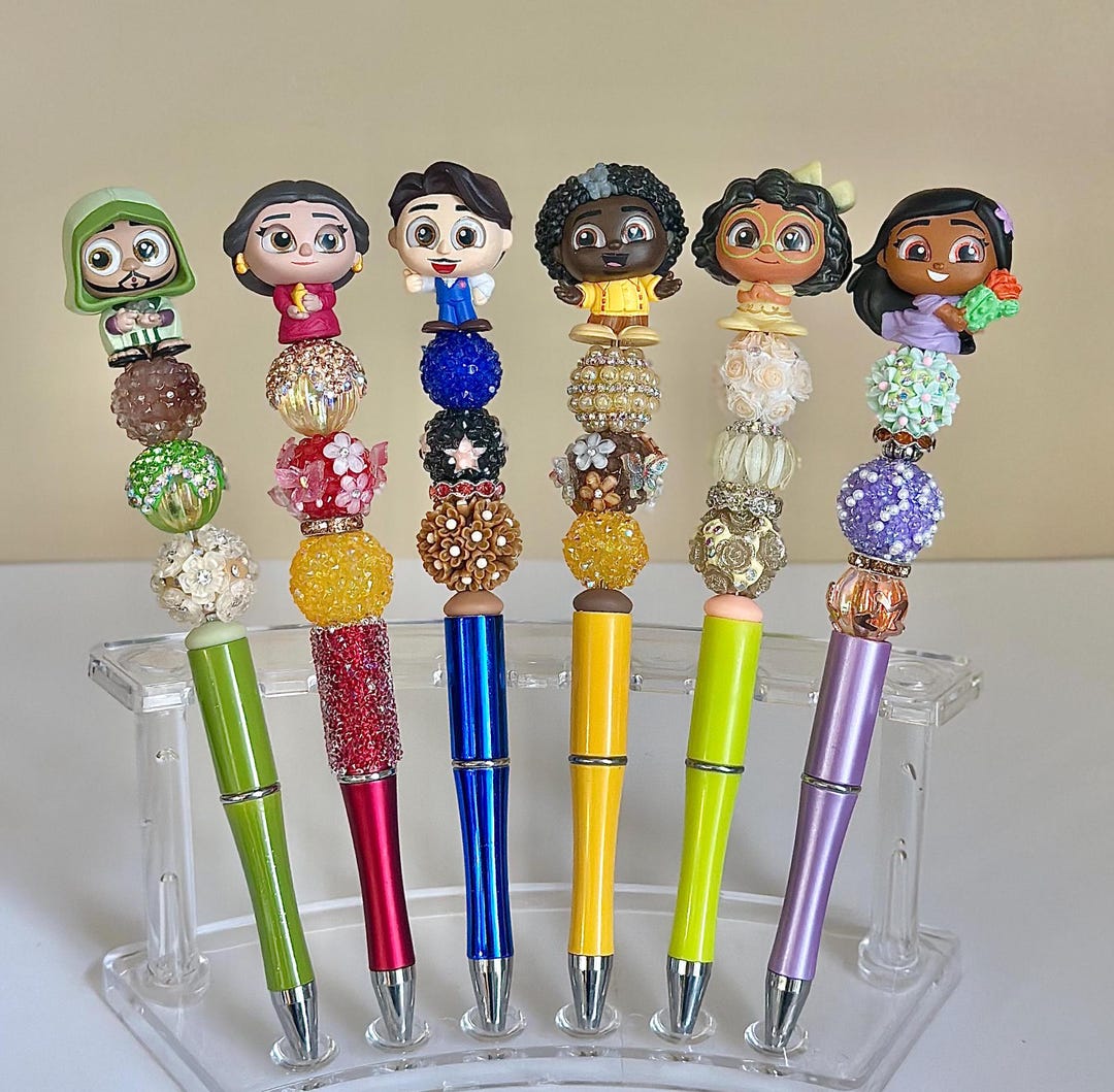 Encanto Inspired Custom Beaded Autograph Gift Pens, Birthday Gift, Co ...