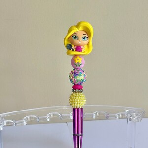 Tangled Inspired Custom Beaded Character Pens, Gifts for Her, Gifts for ...